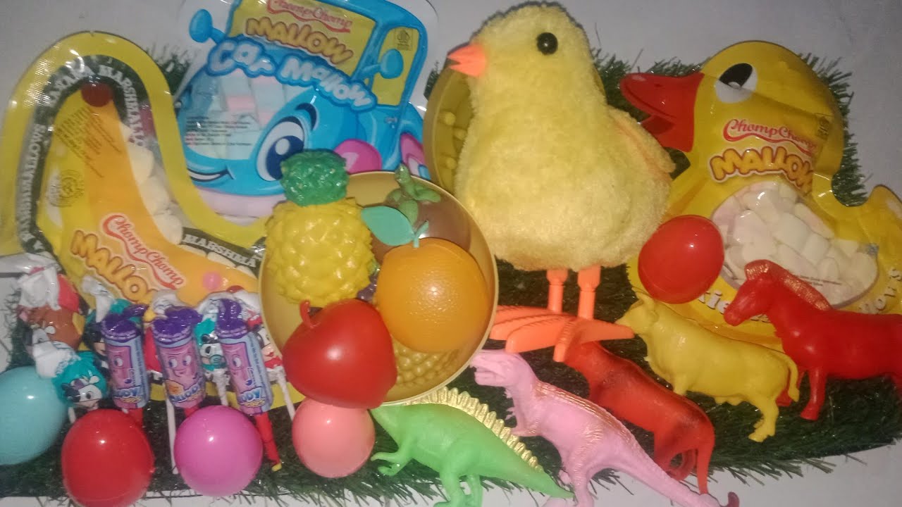Hunting permen yupi,marshmallow,lolipop unik ,bebek lucu ,sapi ,eggs ...