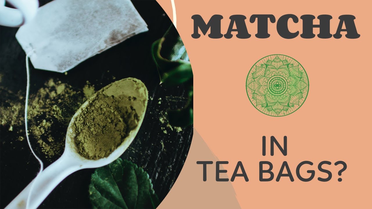 Can You Purchase Matcha Green Tea In Tea Bags? Is Matcha Tea In ...