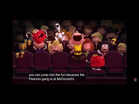 The Peanuts Movie McDonald’s Happy Meal Toy’s 2015 Promo - YouTube