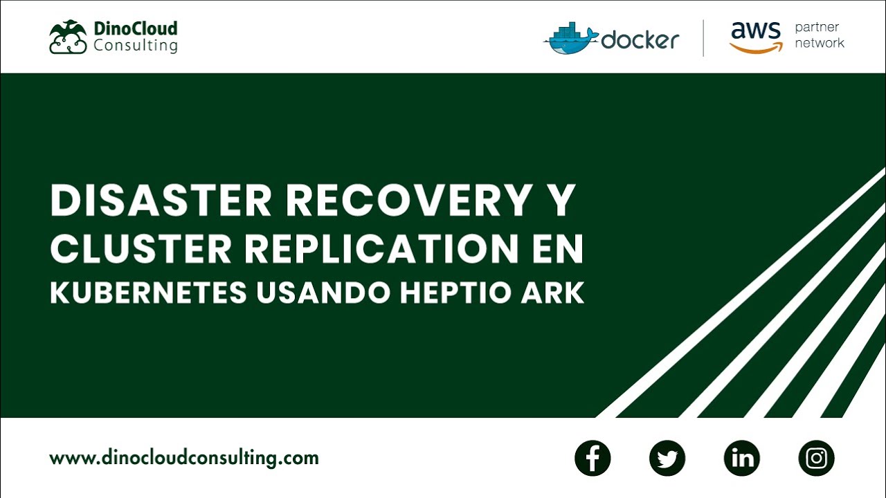 Disaster Recovery & Cluster Replication en Kubernetes usando Heptio Ark ...