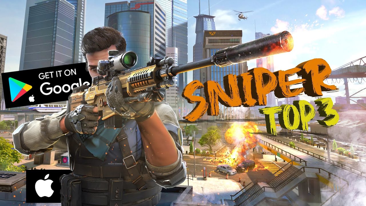 Top 3 best sniper games for android 2023 || Best high graphics sniper ...