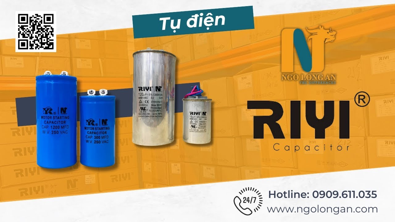 Tụ Điện RiYi - Chìa Khóa Thành Công Cho Dự Án Điện Của Bạn! - YouTube