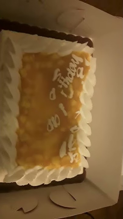 This Birthday Cake Is Not Correctly Formatted Youtube 