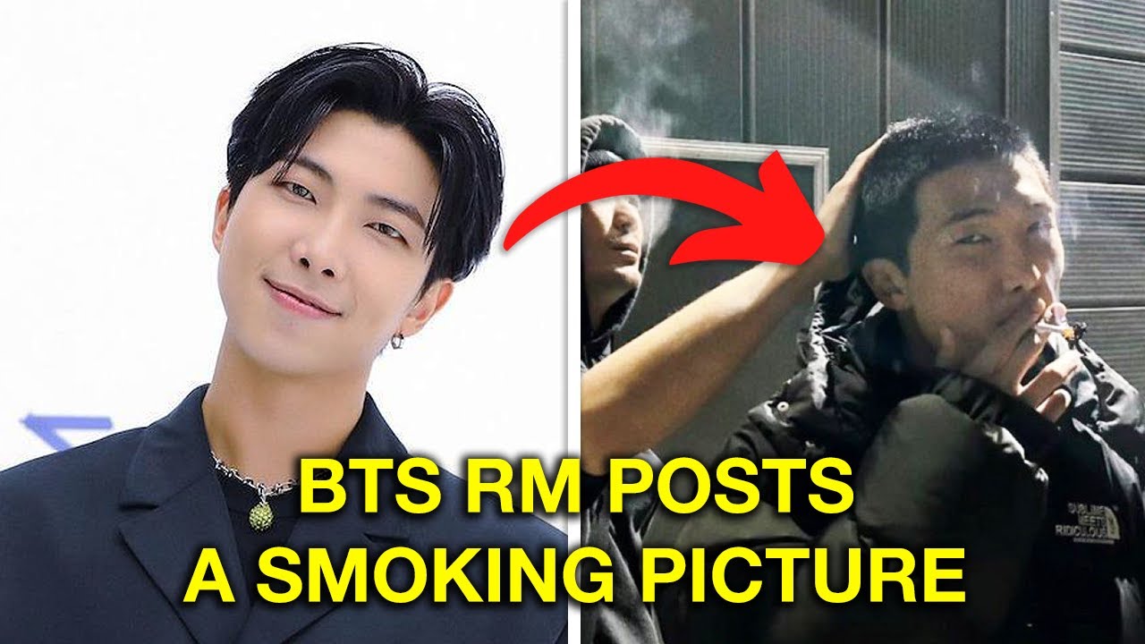 BTS’s RM Accidentally Posts A Smoking Picture On His Instagram's Story ...