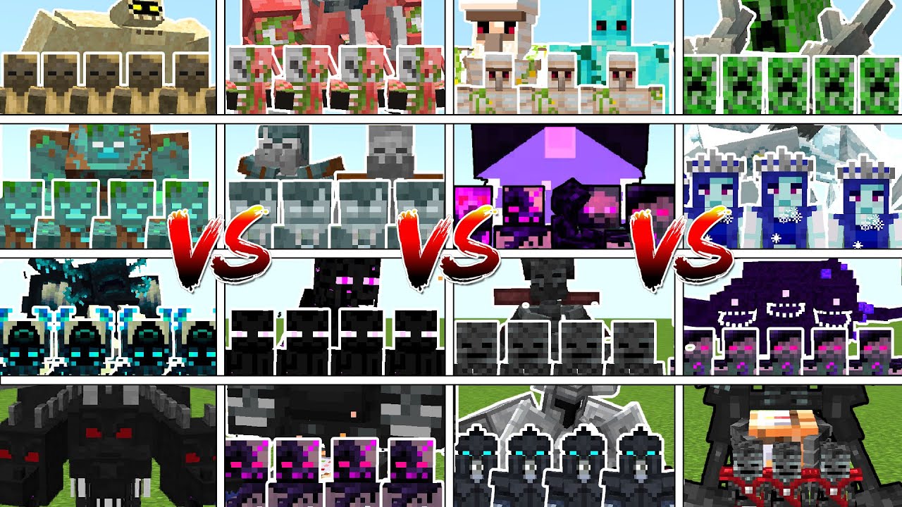 ULTIMATE BOSS TOURNAMENT - Minecraft Boss Fight #127 - YouTube