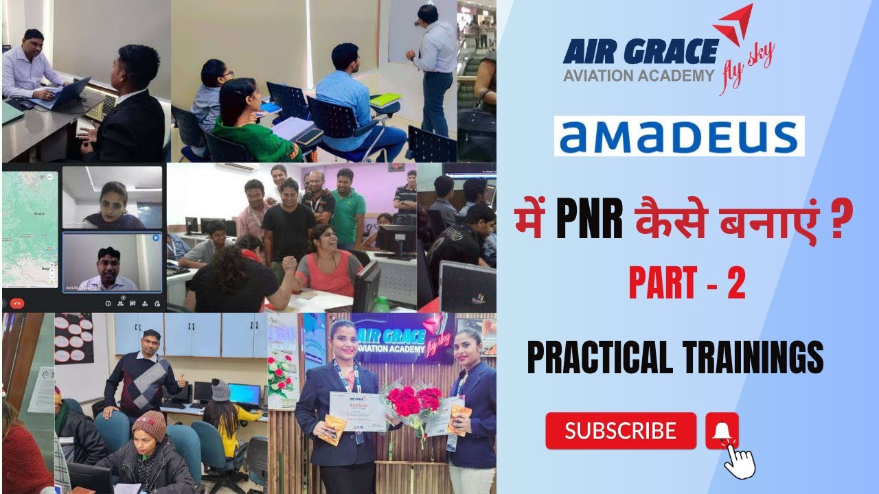 Amadeus PNR Creation - Practical Class (Part 2) - YouTube