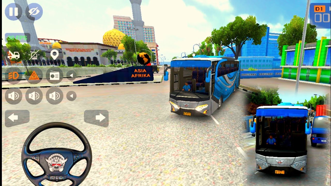 Passenger Bus simulator Indonesia game play Coach bus simulator 2024🚌 - YouTube