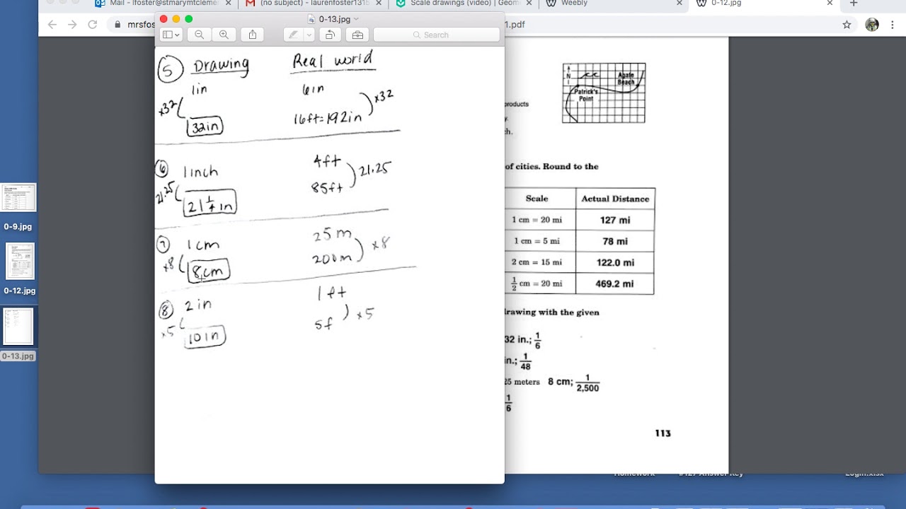 7th Grade Distance Learning May 7 - YouTube