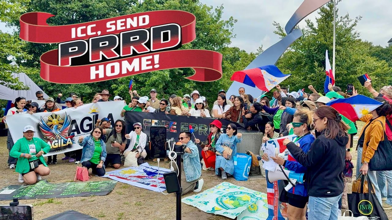 UNITED FOR FPRRD UNITY WALK PART 2 | BRING HIM HOME | ICC SEND PRRD ...