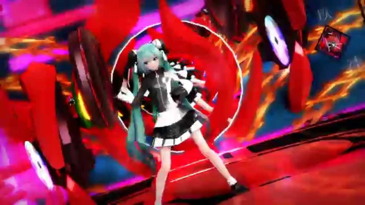 MMD Hatsune Miku donut hole - YouTube