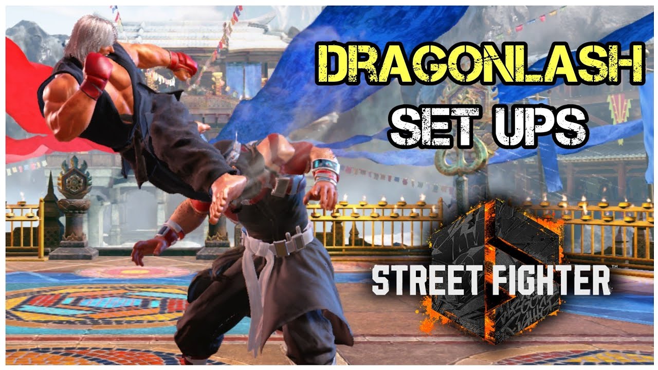 Street Fighter 6 ken Dragonlash set ups - YouTube