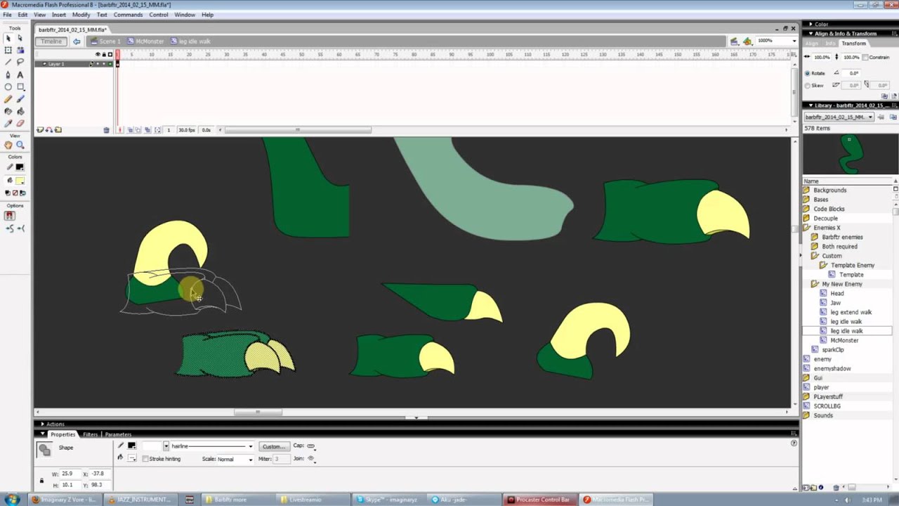 HowTo: Make barbftr Monster, from zilch to raptor 01 part 5 - YouTube