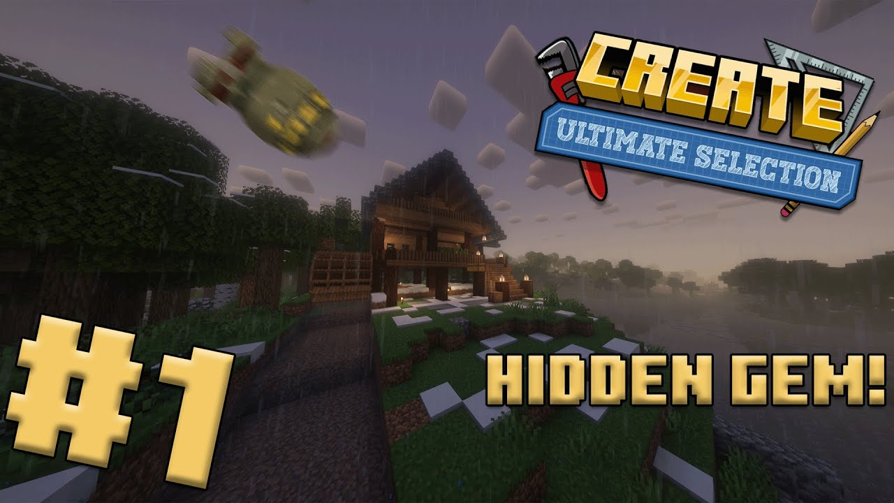 THIS MINECRAFT MODPACK IS A HIDDEN GEM! - Create Ultimate selection ...