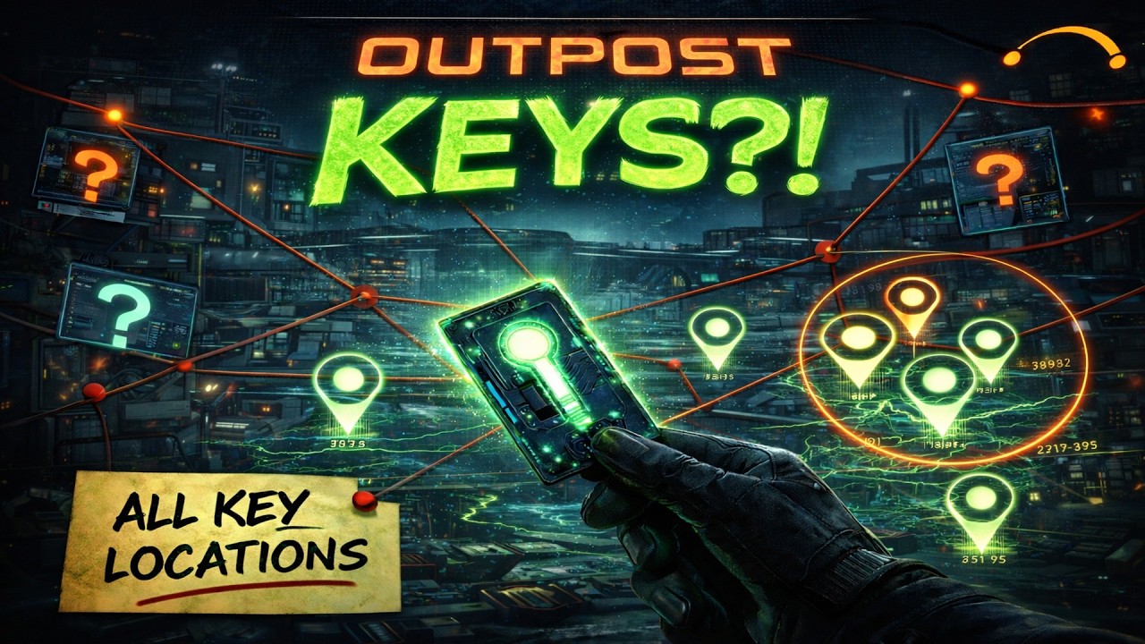 Marathon Outpost All Key Room Locations – Complete Guide - YouTube