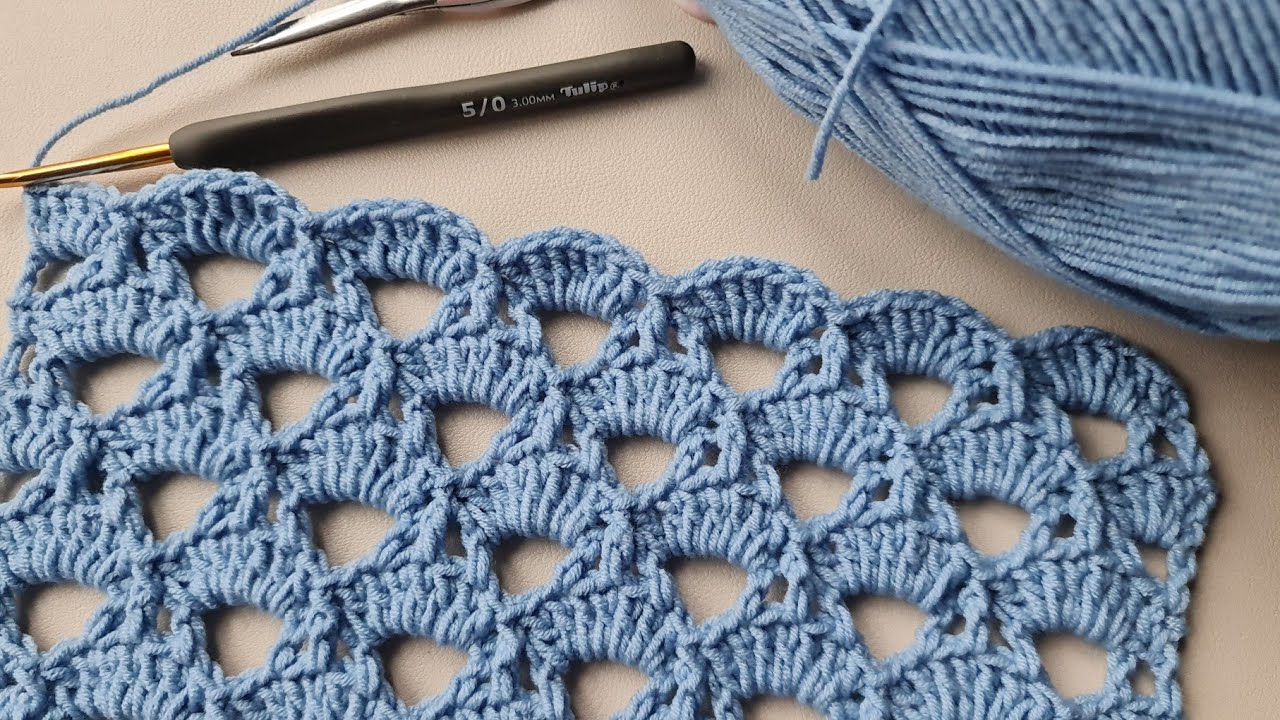 Super Easy Crochet Pattern for Any Project | Stunning Results in Just 2 ...