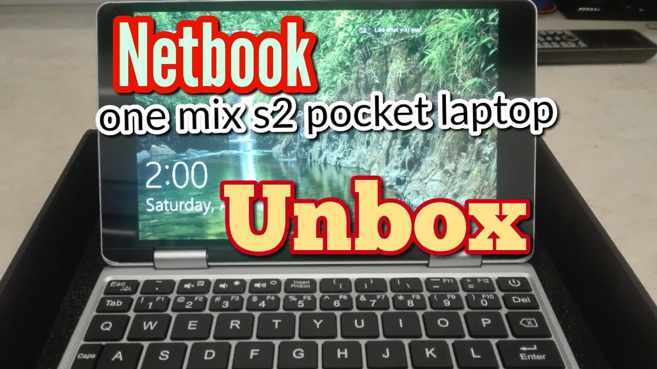 One Netbook || 7" laptop || one mix s2 || Mini laptop || Recived and ...