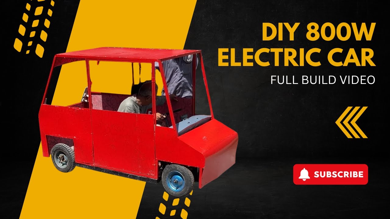 DIY Mini Electric Car Full Build Video - YouTube