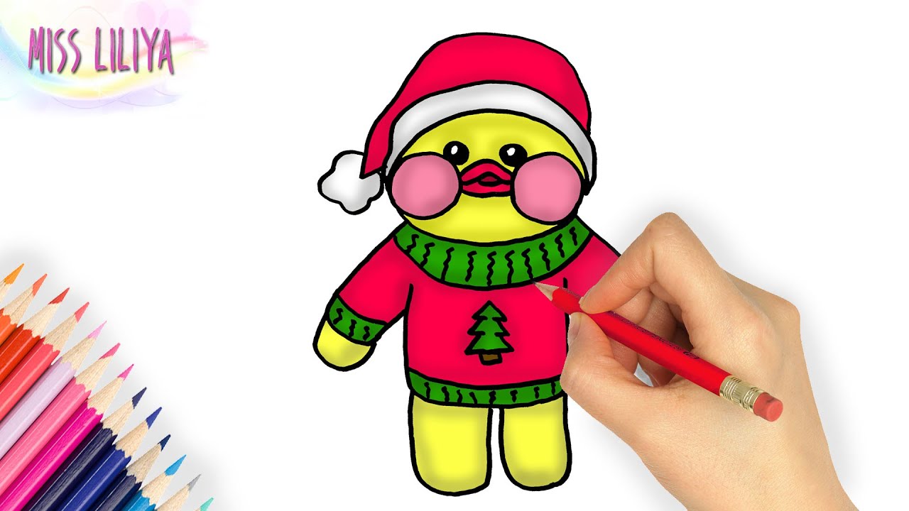 How to draw a Lalafanfan duck | How to draw for beginners - YouTube