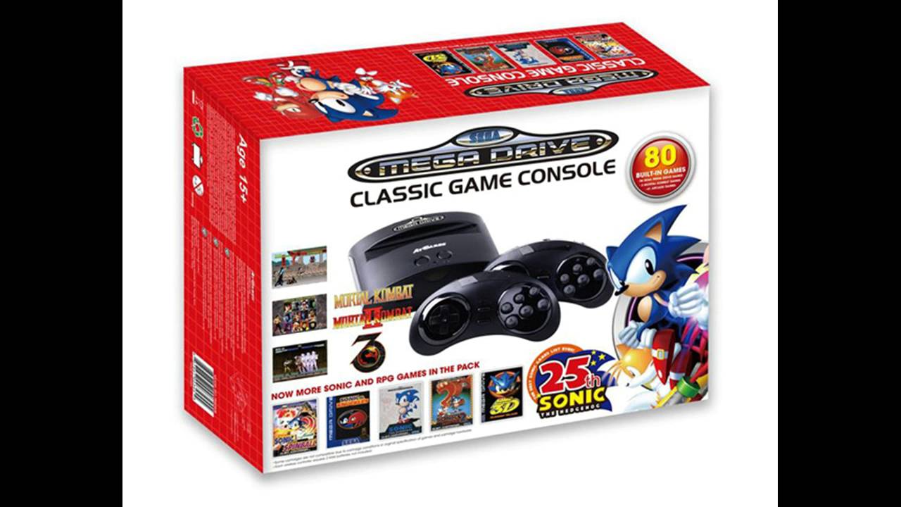 Now Sega is Making a Sega MegaDrive Mini ? - YouTube