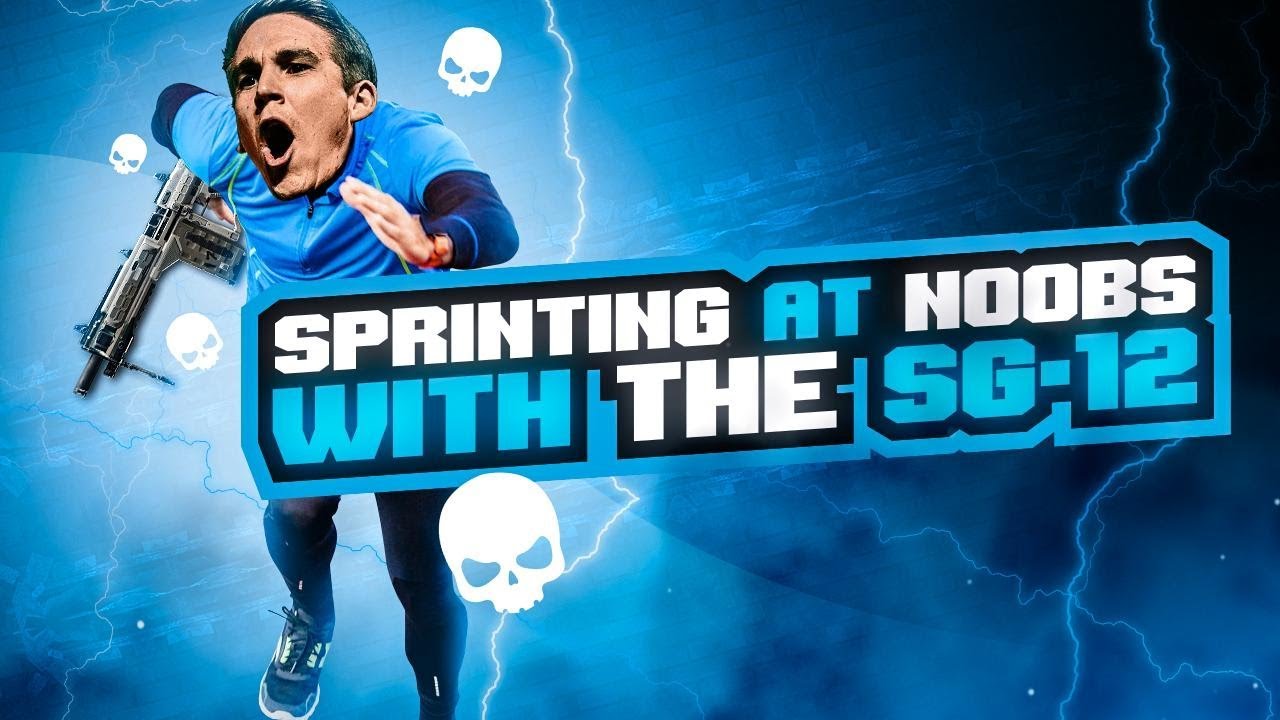 SPRINTING AT NOOBS WITH THE SG-12!! 26 QUICK KILL ALCATRAZ GAME! (Call ...