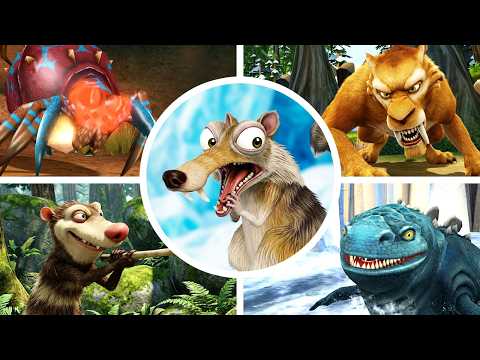 Ice Age 2: The Meltdown - All Bosses & Ending