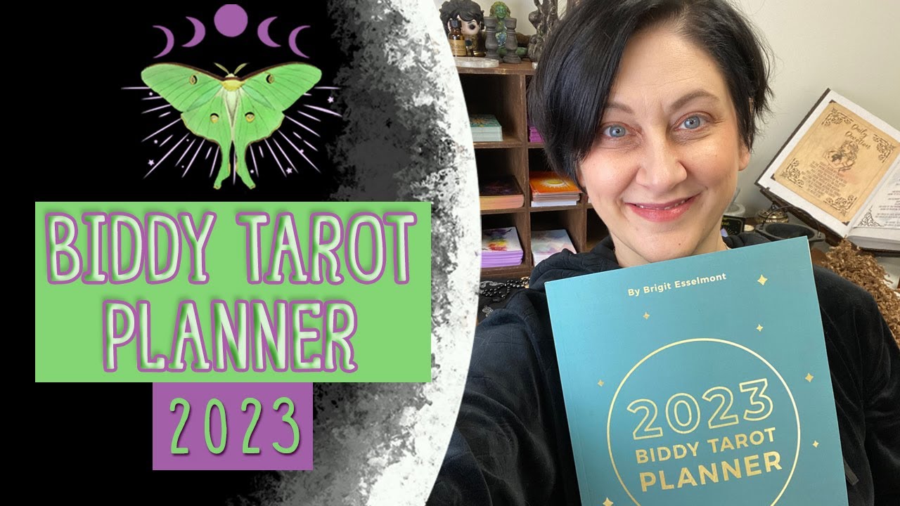 Biddy Tarot Planner 2023 walk through + GIVEAWAY !!!!! - YouTube