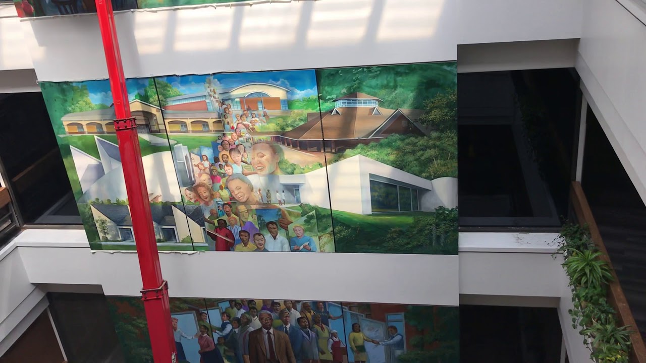 Dafford Mural at LSU - YouTube
