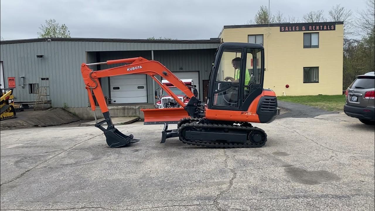 1996 KUBOTA K035 MINI EXCAVATOR! - YouTube