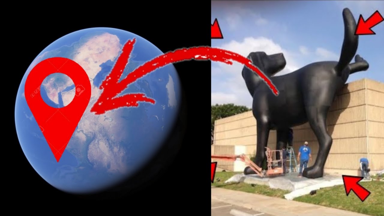 World's largest DOG ! on Google Earth and Google Maps #universalskt # ...