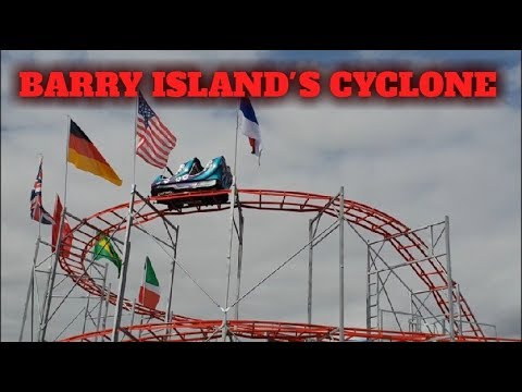 BARRY ISLAND PLEASURE PARKS CYCLONE...! - YouTube