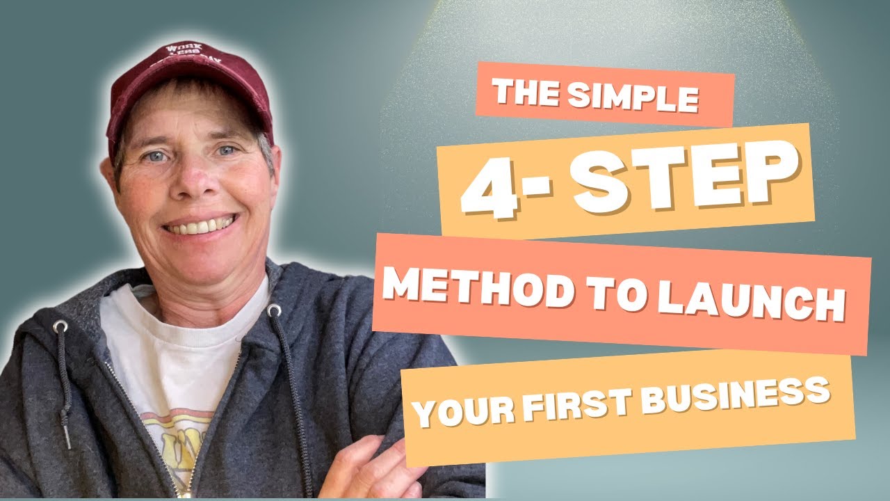 The Simple 4-Step Method to Launch Your First Business! - YouTube