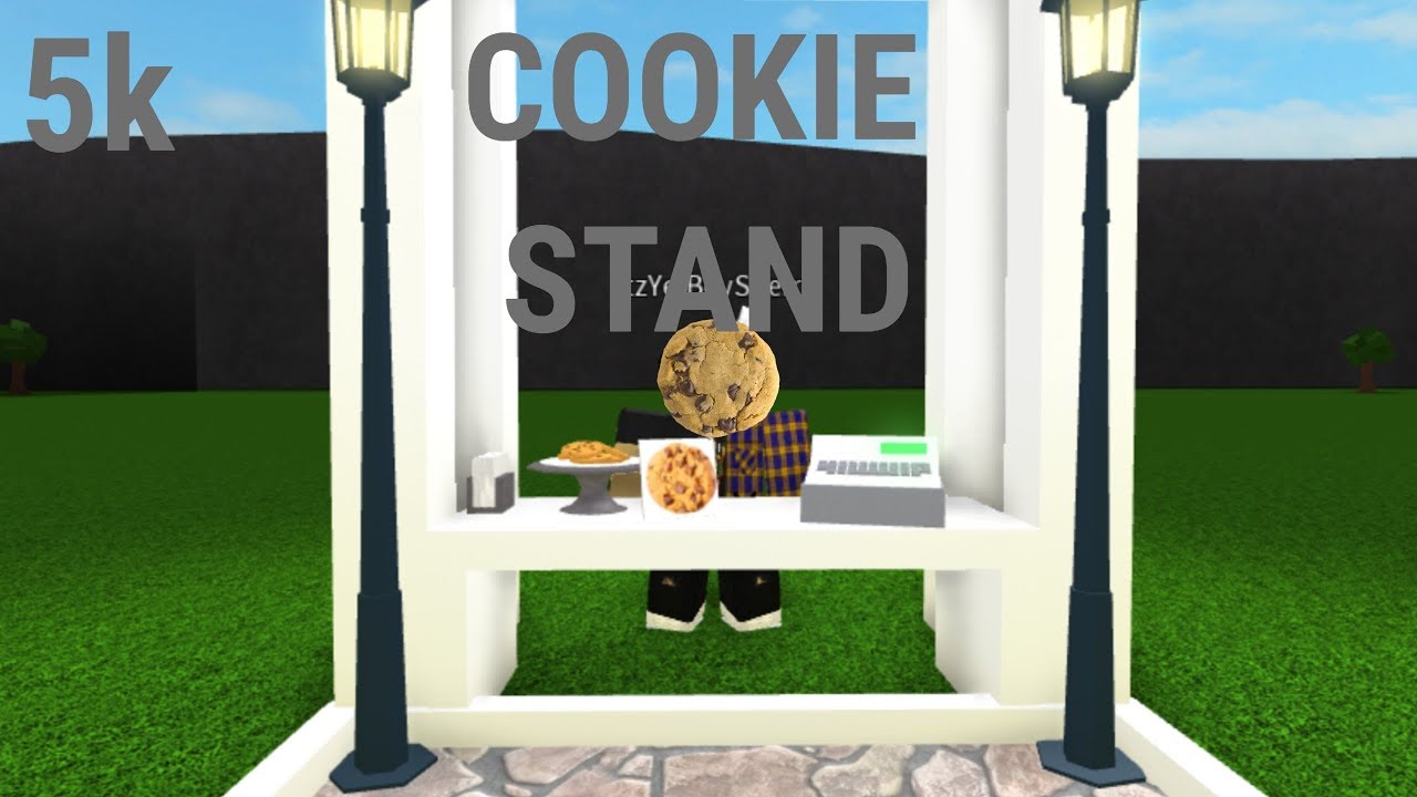 5k Cookie Stand Speedbuild - YouTube