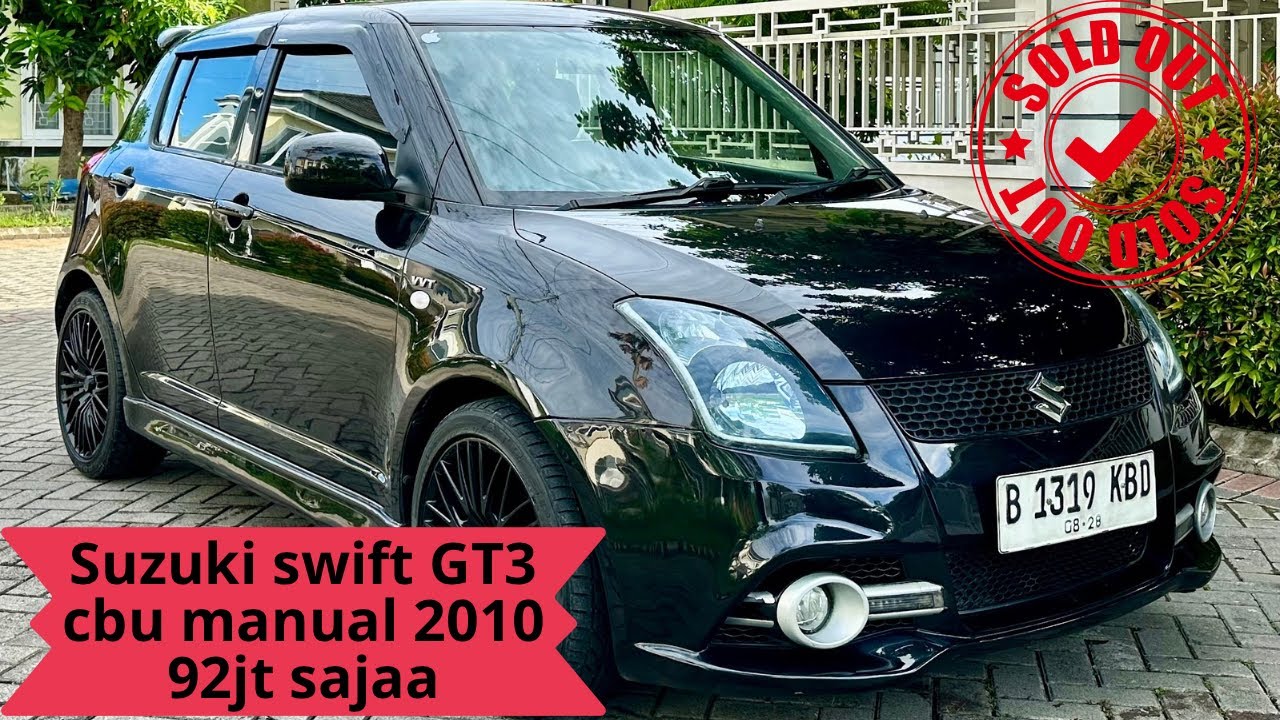 Suzuki swift gt3 cbu 2010 manual - YouTube