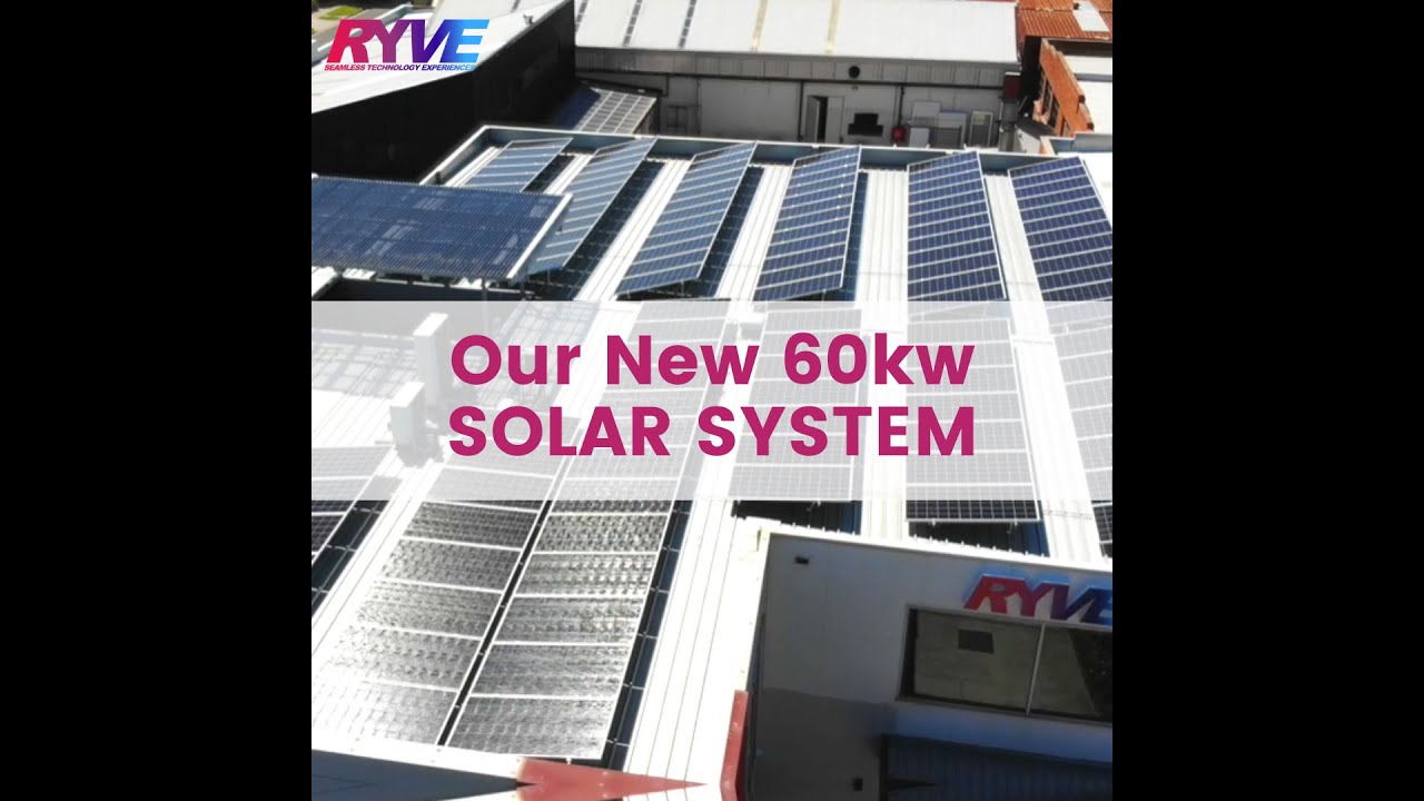 Our New 60kw Solar System - YouTube