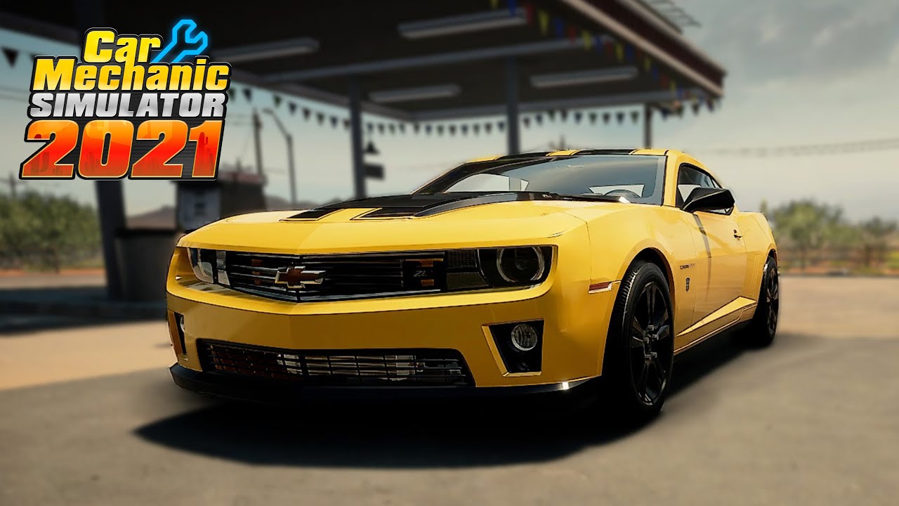 Restoration Chevrolet Camaro | Car Mechanic Simulator 2021 - YouTube