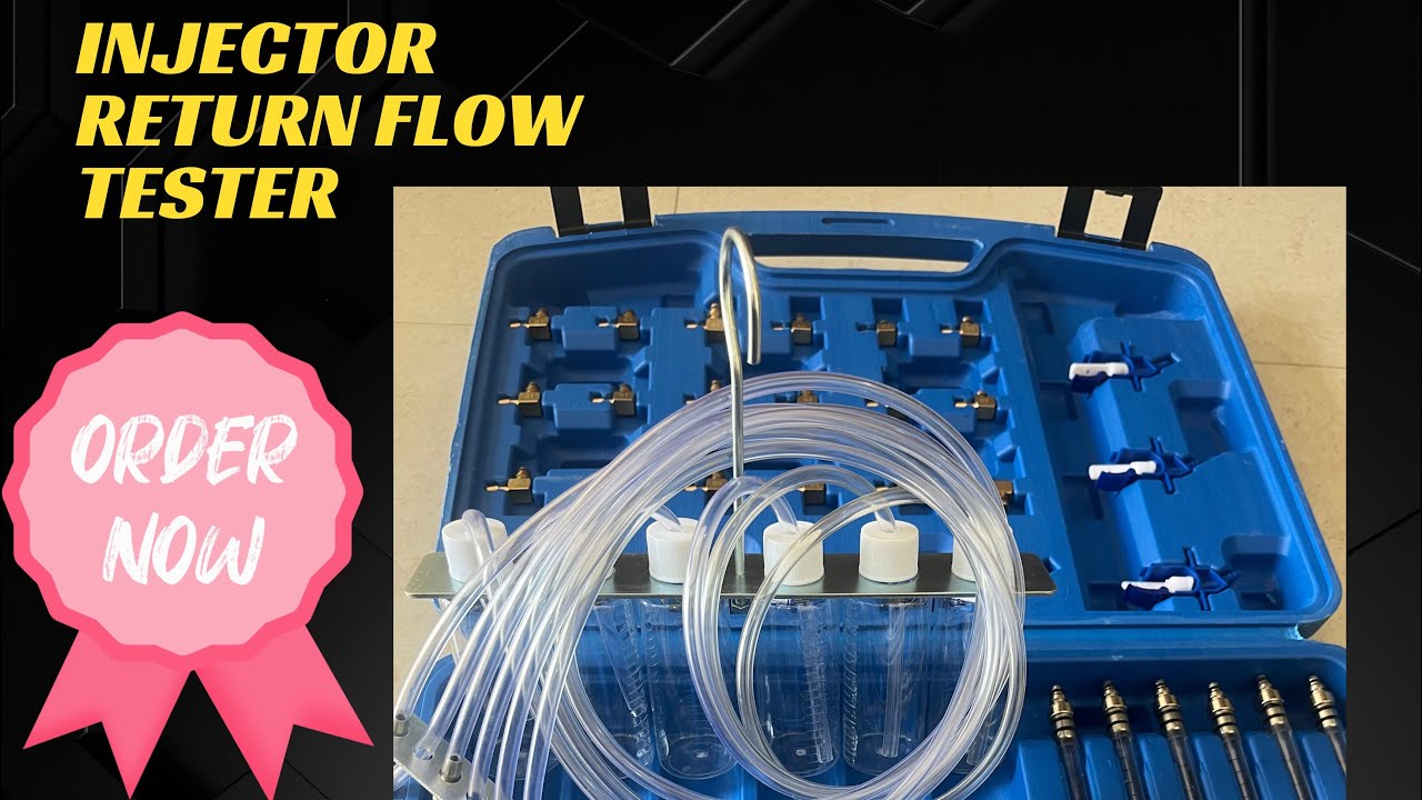 INJECTOR RETURN FLOW TESTER से कैसे रेल pressure के कोड को idenditfiy ...