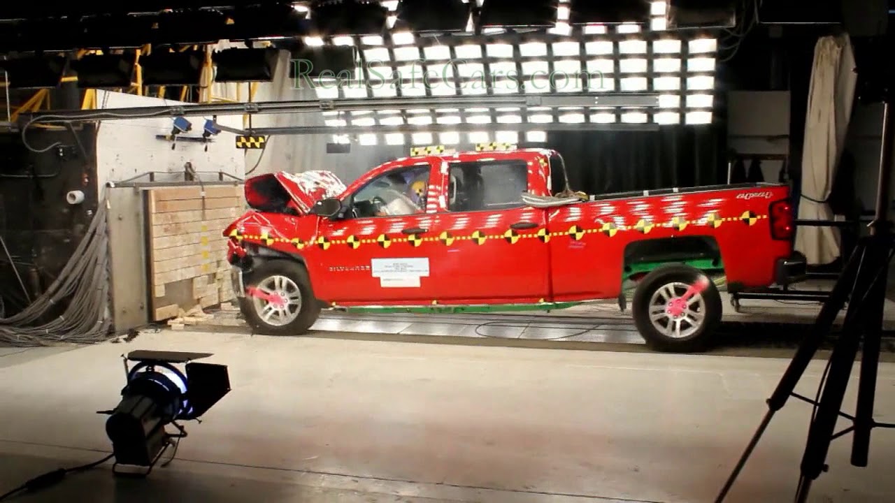 Chevrolet Silverado 1500 (2014) Crash Tests (Side-Pole, Front, Side ...
