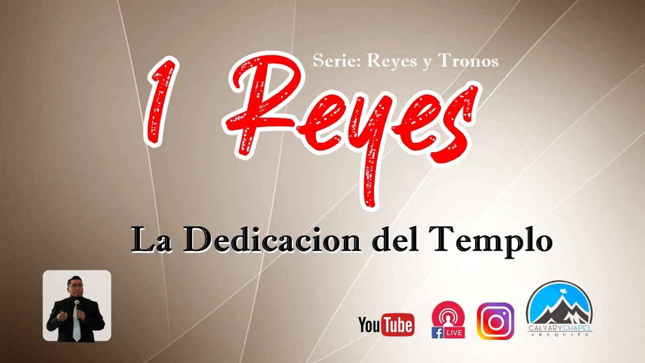1 Reyes Capitulo 8:22-66 - YouTube