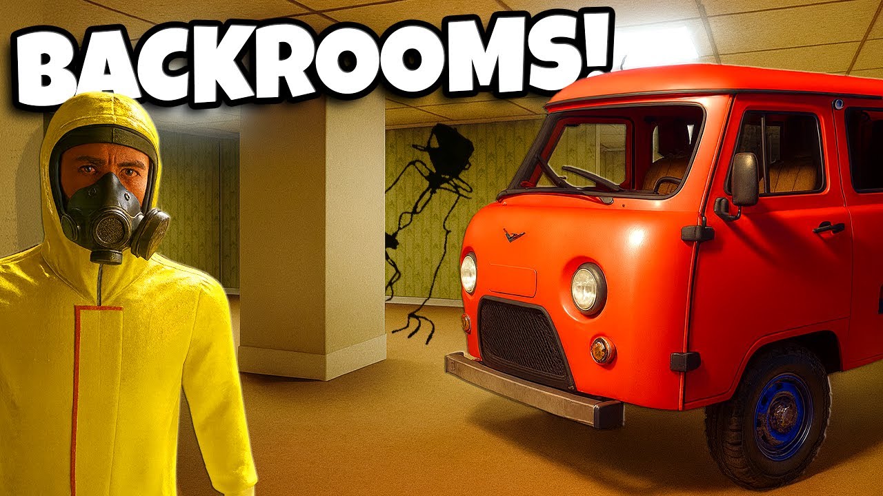 We Found the BACKROOMS… and Built a Car Inside! (Drive Beyond Horizons ...