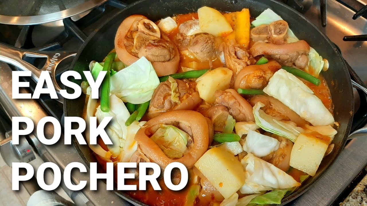 POCHERO | PORK POCHERO WITH PORK AND BEANS RECIPE - Filipino Taste ...