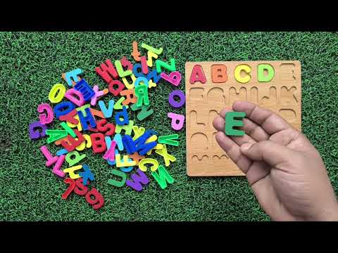 ABC Puzzle |  Help Me Find The Alphabet Letters | Preschool Learning | Part 127