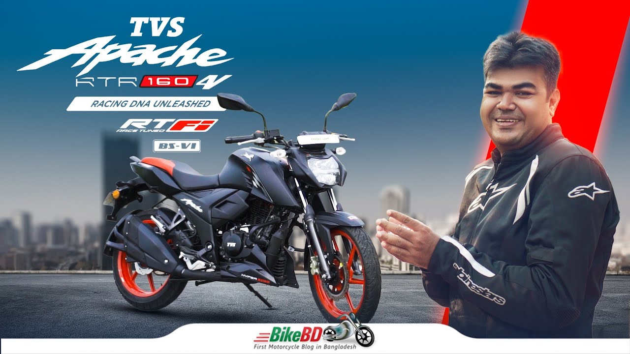 TVS Apache RTR 160 4V RTFI || Full Test Ride Review || Team BikeBD ...