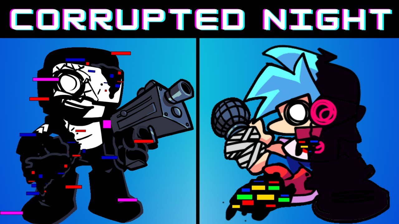NEW Friday Night Funkin' Corrupted Night VS Tankman (Come Learn With ...