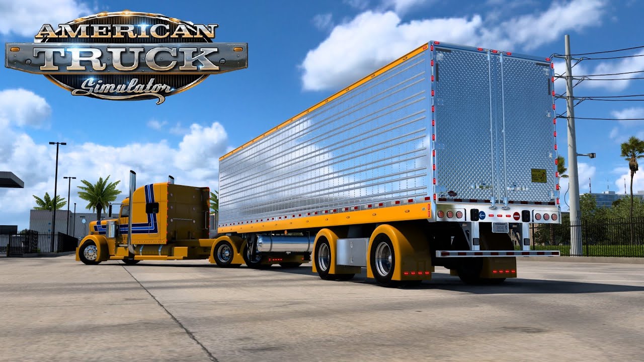 Chromed SCS Reefer Haulin From Burlington to Lamar [CO] ATS - YouTube