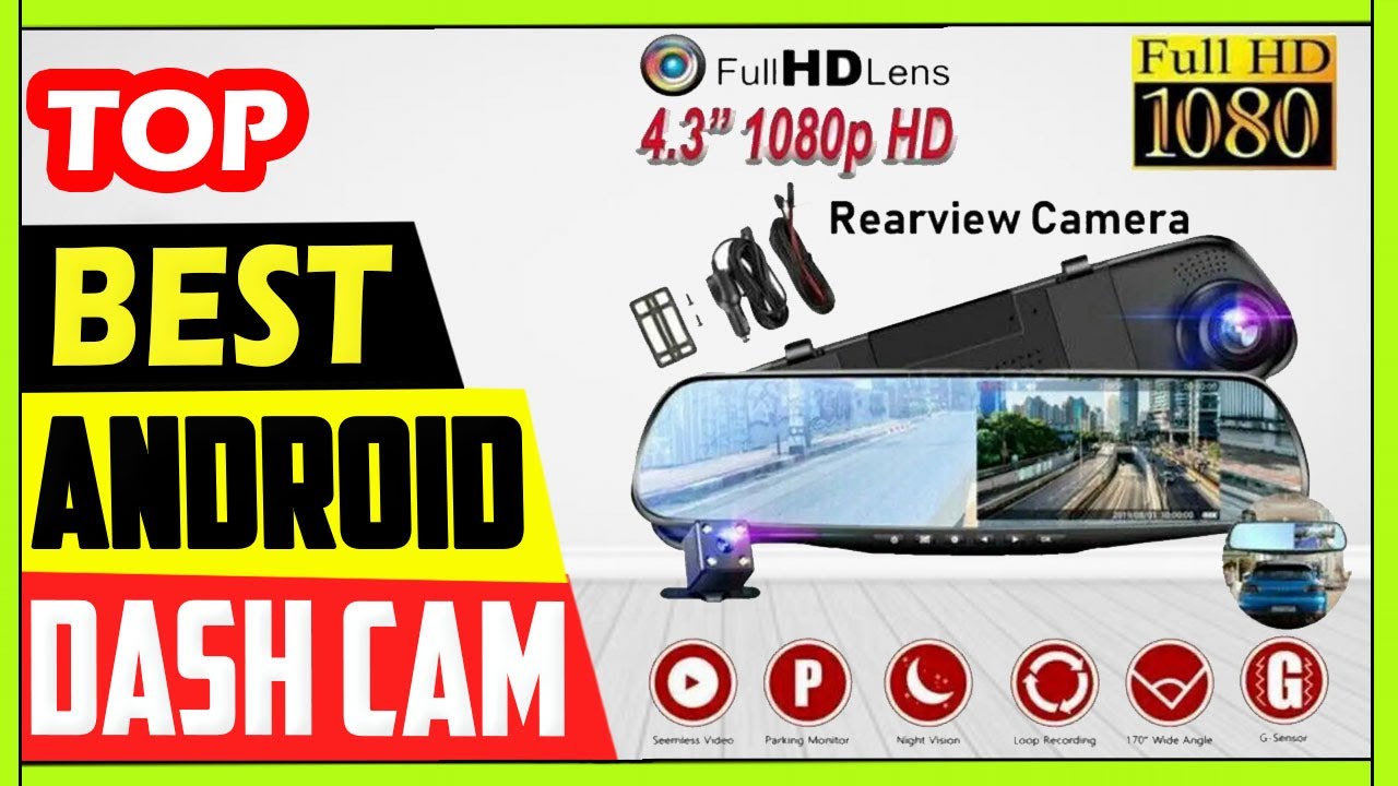 Best 1080P HD Rearview Mirror Car DVR Dual Dash Cam Review - YouTube
