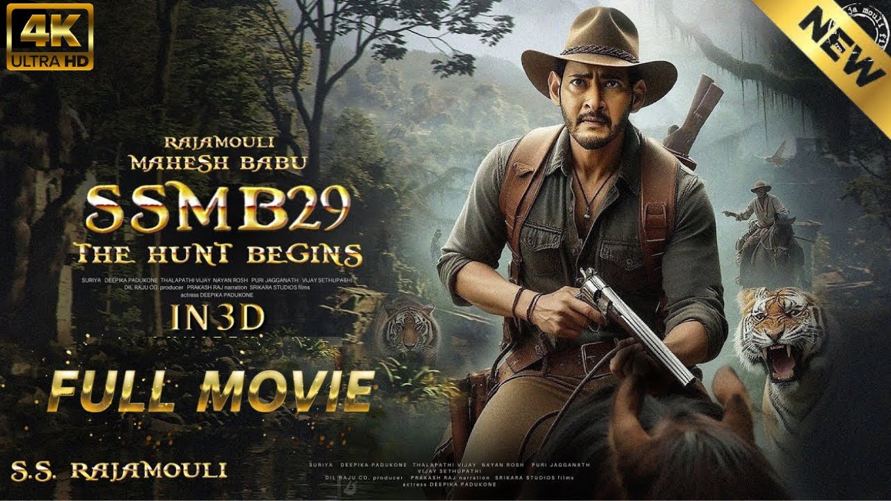 SSMB29 - Full movie | S S Rajamouli | Mahesh Babu | M. M. Keeravani ...