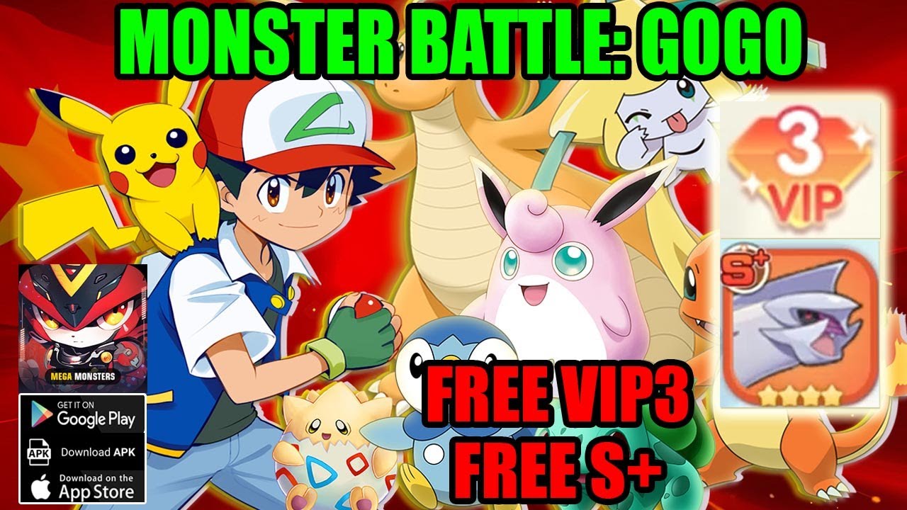 Monster Battle: GoGo Gameplay - Pokemon RPG Android iOS - YouTube