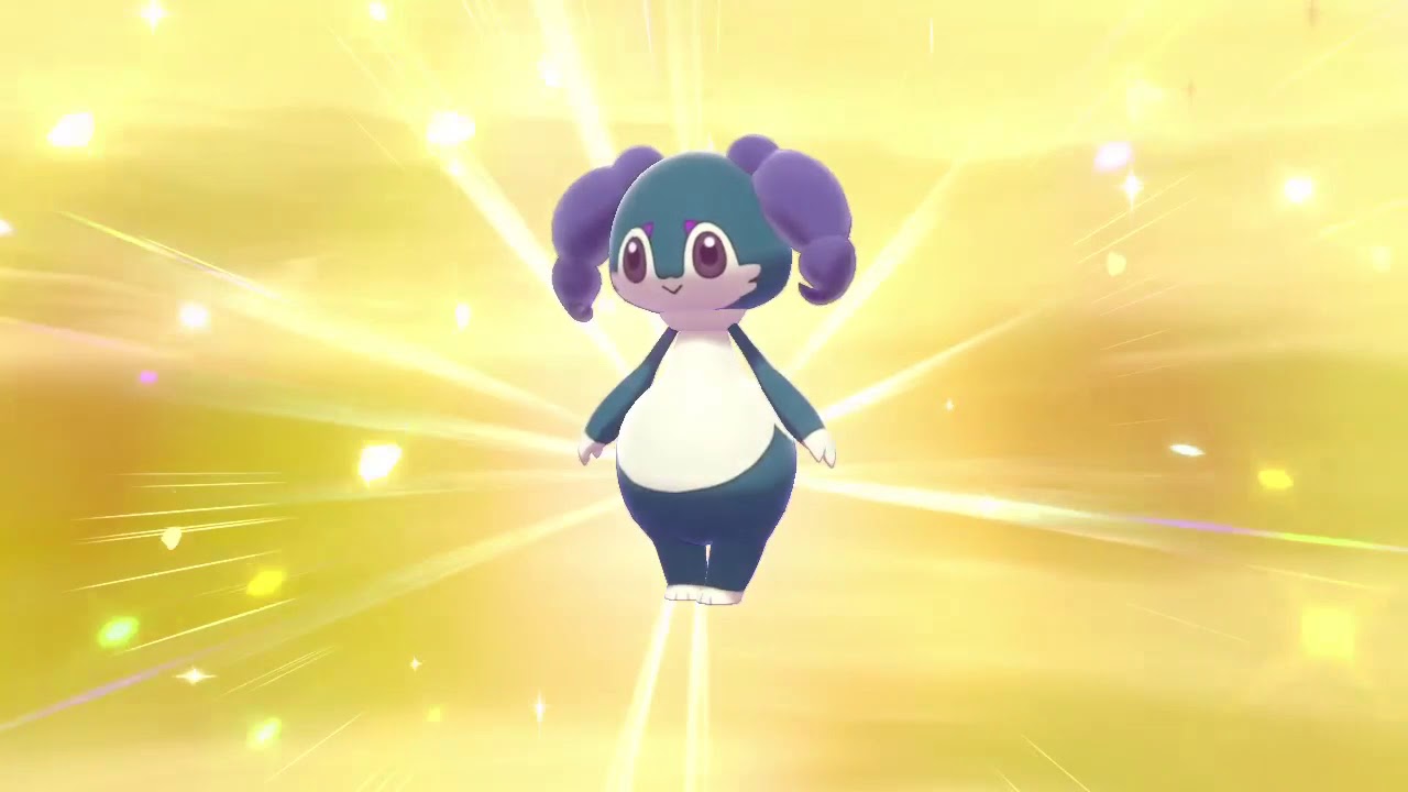 Shiny Clip - Christmas Shiny Indeedee after only 35 Masuda Method eggs ...