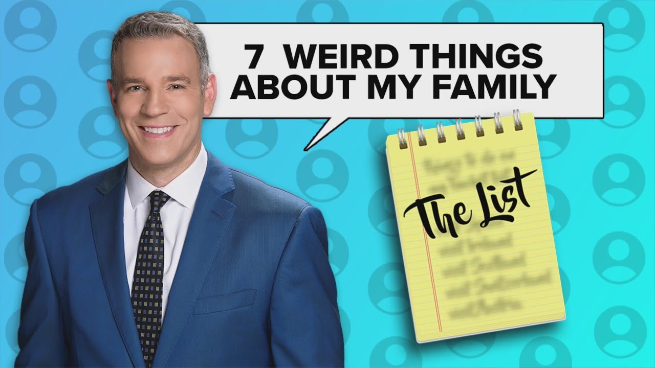 The List: Larry shares weird things about his family - YouTube
