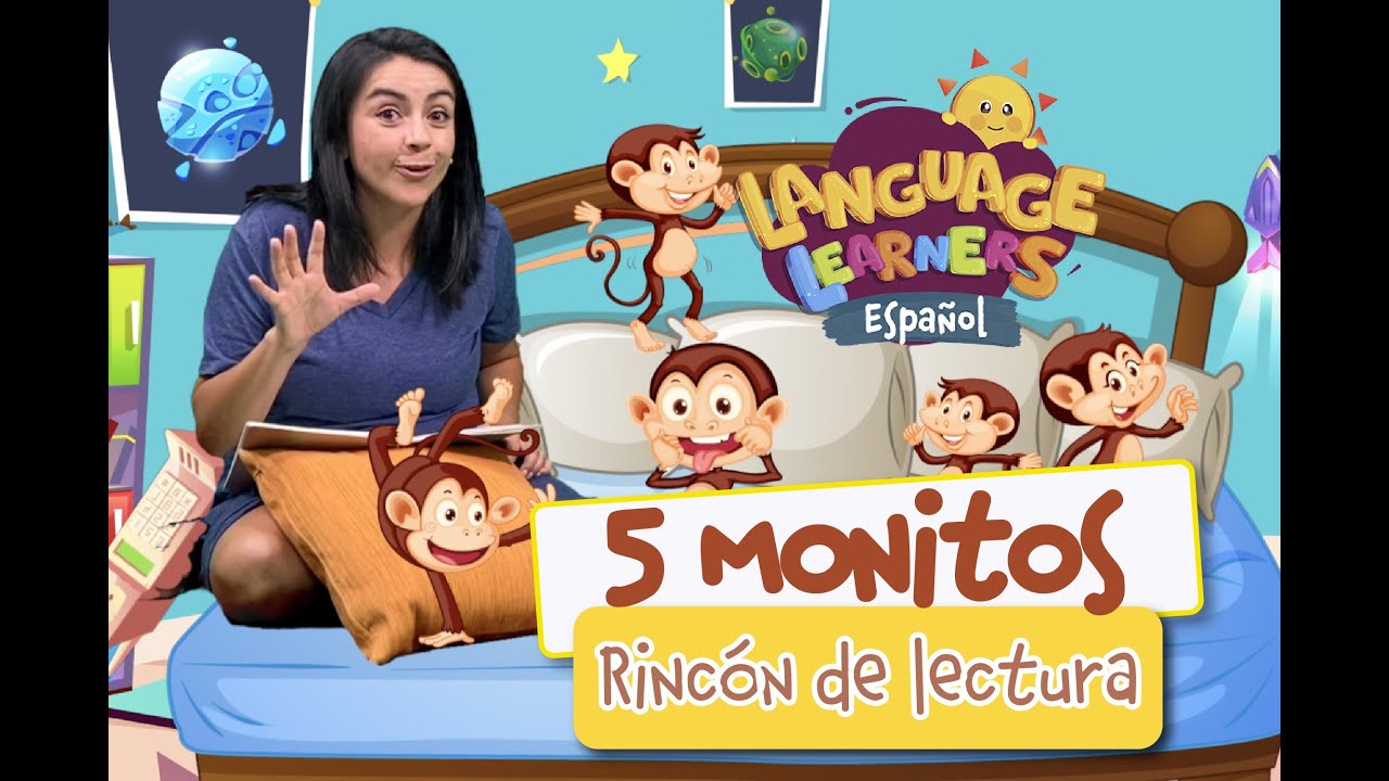 Five Little Monkeys| Language Learners - YouTube